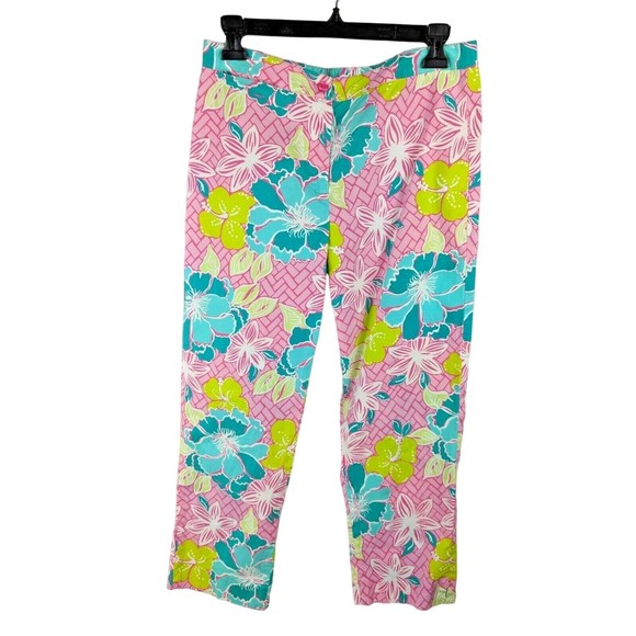 Lilly Pulitzer | Pants & Jumpsuits | Lilly Pulitzer 6 Cropped Pants ...